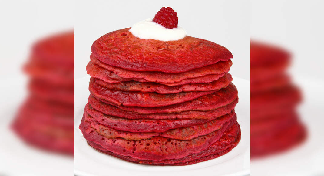 Beetroot Pancakes Recipe: How to Make Beetroot Pancakes Recipe ...