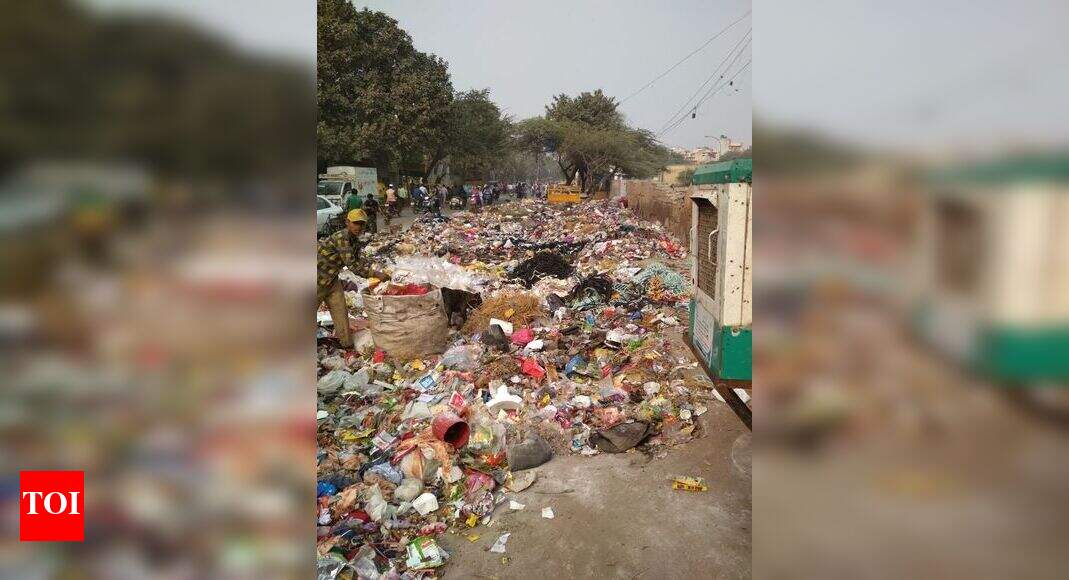 Illegal garbage dumping - Times of India