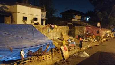 Bus Stop or Slum stop - Times of India