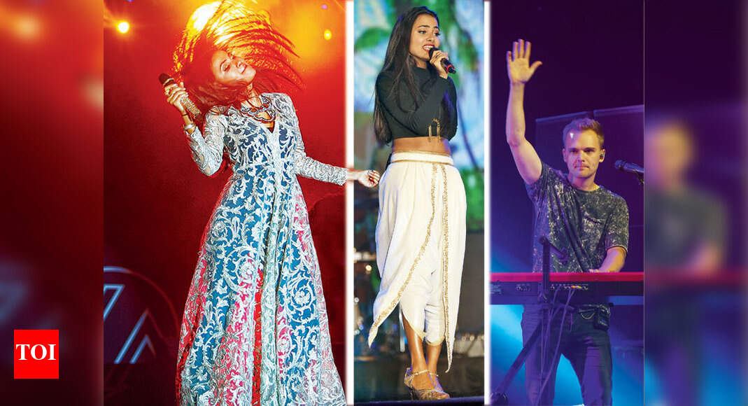 Vidya Vox: Kuthu Fire turns on the heat in Hyderabad | Hyderabad News ...