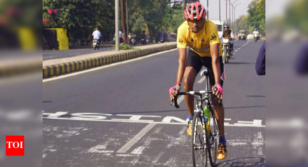 Dilip Mane: Sangli’s Dilip Mane seals 100-km cycling gold | More sports ...