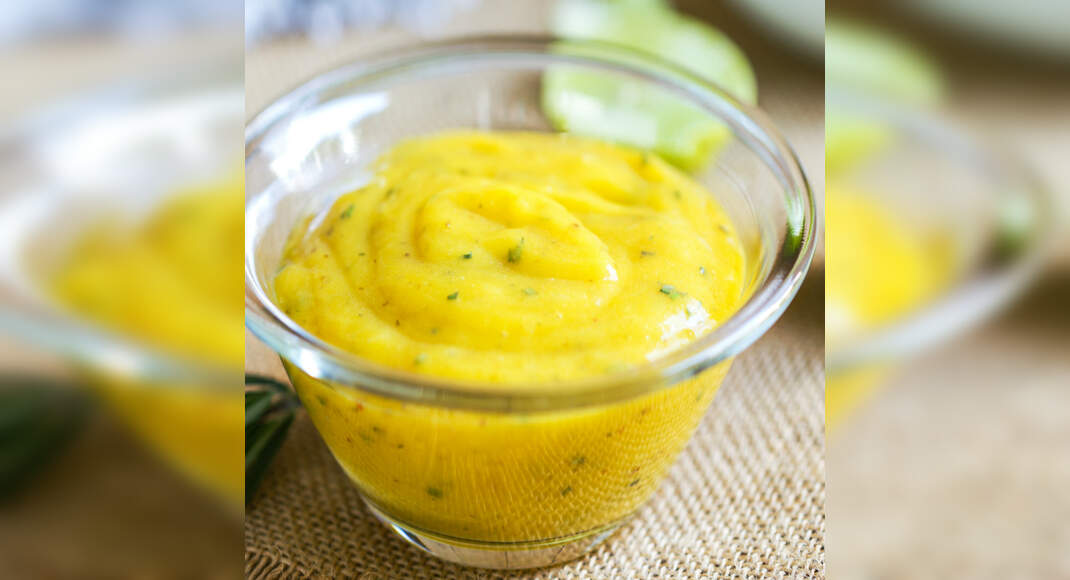 Mango Dressing Recipe: How to Make Mango Dressing Recipe | Homemade ...