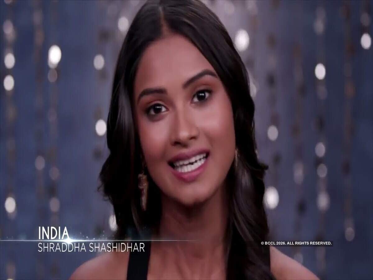 Shraddha Shashidhar's introduction video at Miss Universe 2017