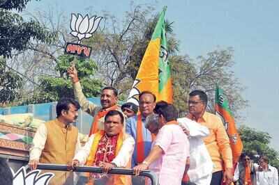 BJP files nominations for Halol, Godhra | Vadodara News - Times of India