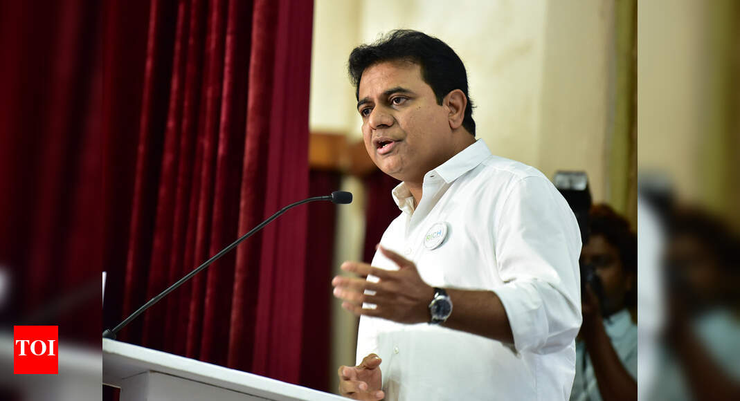 India on world stage with largest think force: KTR | Hyderabad News ...