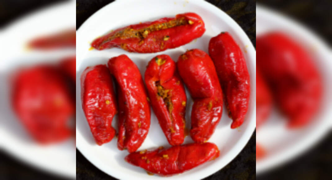 Red Chili Pickle Recipe: How to Make Red Chili Pickle Recipe | Homemade ...