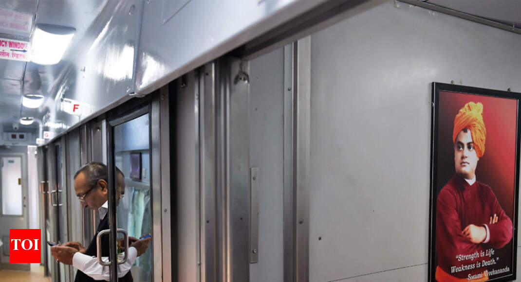 Rajdhani Express: Railways unveils new, improved Rajdhani coaches ...