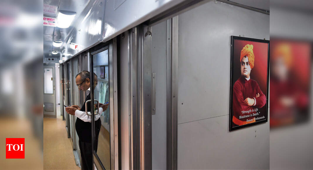 Rajdhani Express: Railways unveils new, improved Rajdhani coaches ...