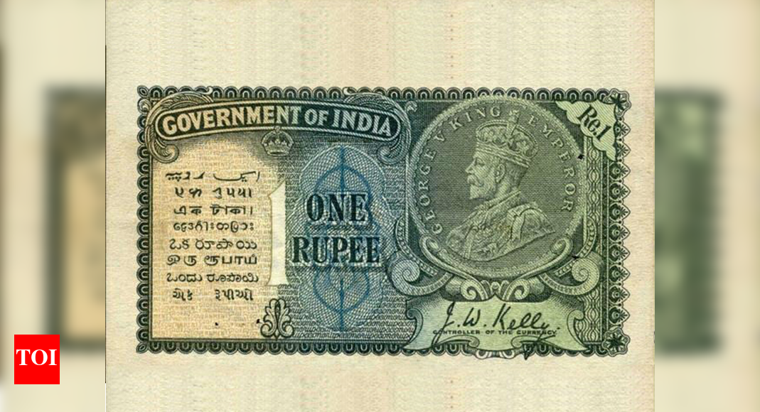 Re 1 note: The journey of the humble note through the last century ...