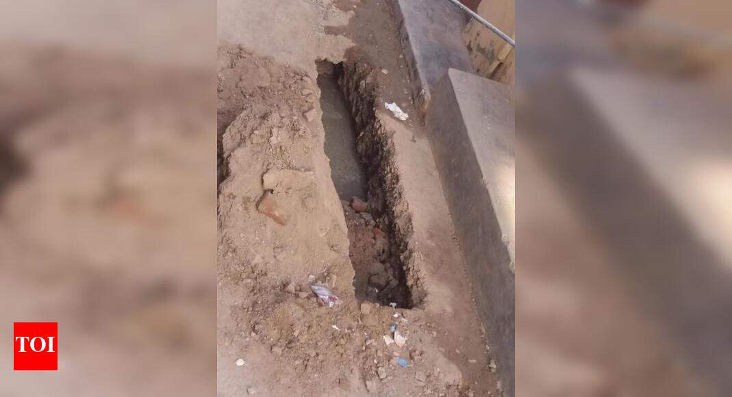 Open sewer line a hazard - Times of India