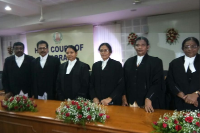 Six new judges sworn in; number of women judges in Madras high court rises to 11 | Chennai News ...