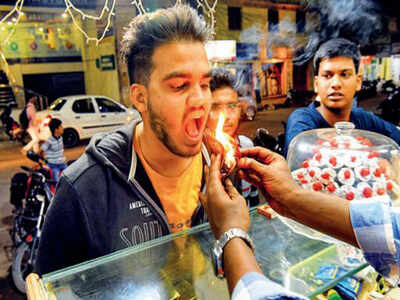 ‘Fire Paan’ new rage, but it can be toxic gulp | Hyderabad News - Times ...