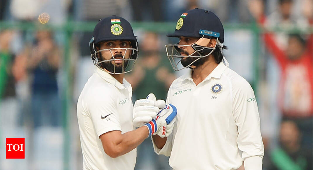 Virat Kohli: 3rd Test, Day 1, Talking Points: Vijay's composure, Kohli ...
