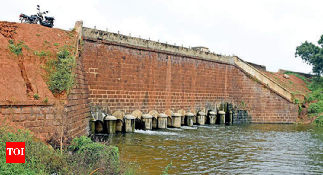Collapsed dam wall yet to be repaired | Chennai News - Times of India