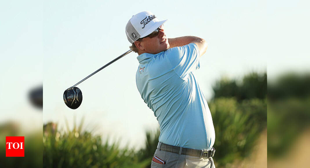 Hoffman leads after birdie binge | Golf News - Times of India