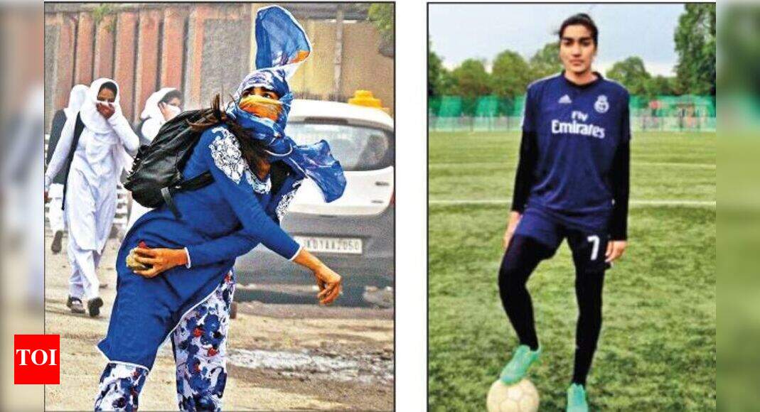 Afshan Ashiq: Stone-pelting Kashmiri girl scores a goal for women's ...