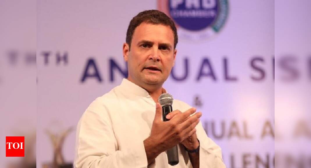 Rahul Gandhi: Mani Shankar Aiyar must apologize: Rahul Gandhi on 'neech' remark row | India News ...