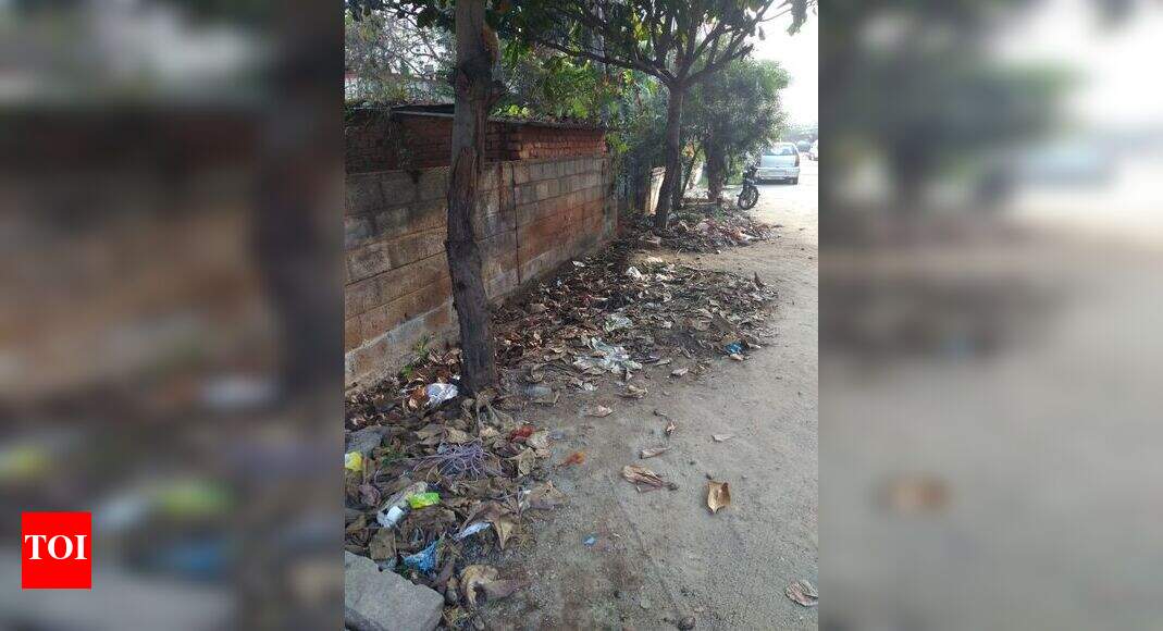 Rain water drain CLEANED & waste put on ROAD, BBMP - Times of India