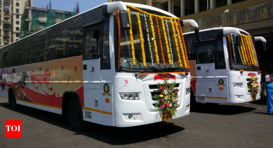 Maharashtra State Road Transport Corporation: Now, hire govt AC bus for ...