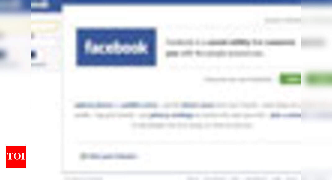 Social Network: Unveiling serious face of Facebook - Times of India