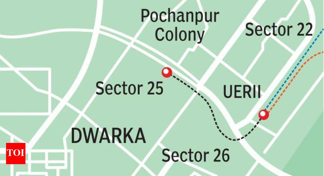 IGI metro to expand, reach Dwarka Sector 25 | Delhi News - Times of India