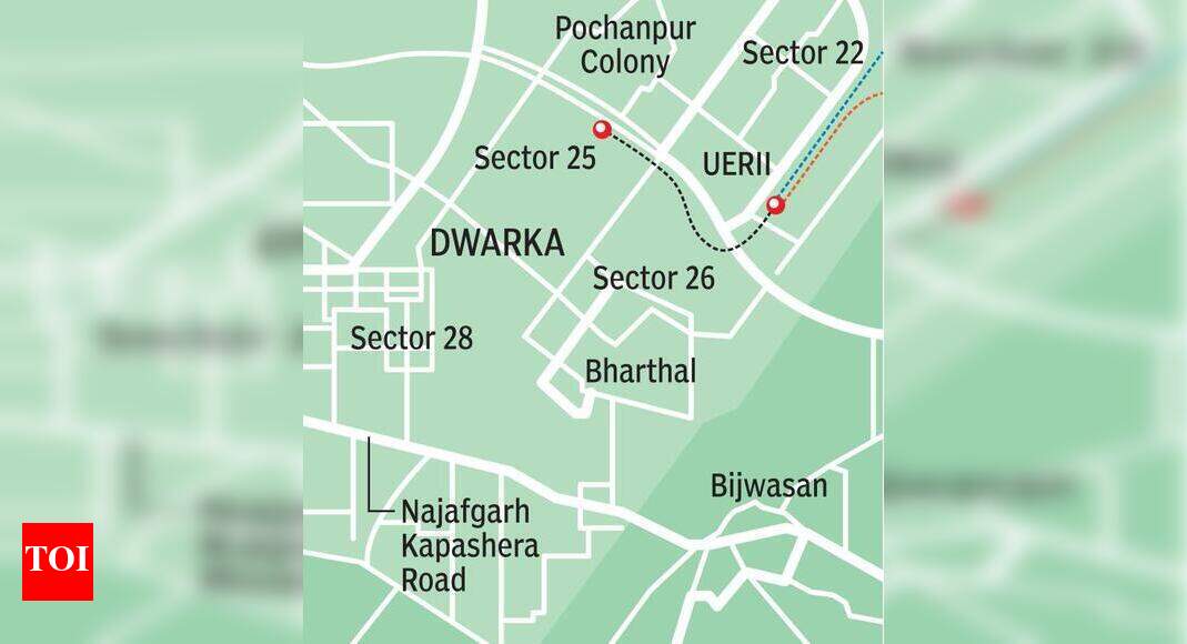 IGI metro to expand, reach Dwarka Sector 25 | Delhi News - Times of India