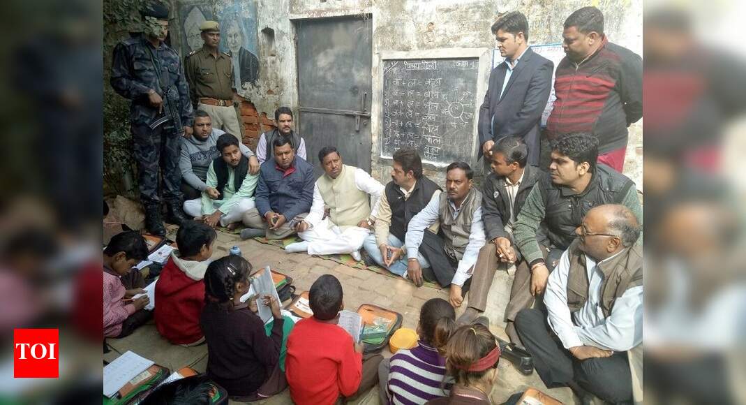 Annoyed with poor infrastructure at school, NCSC chairman sits on ...