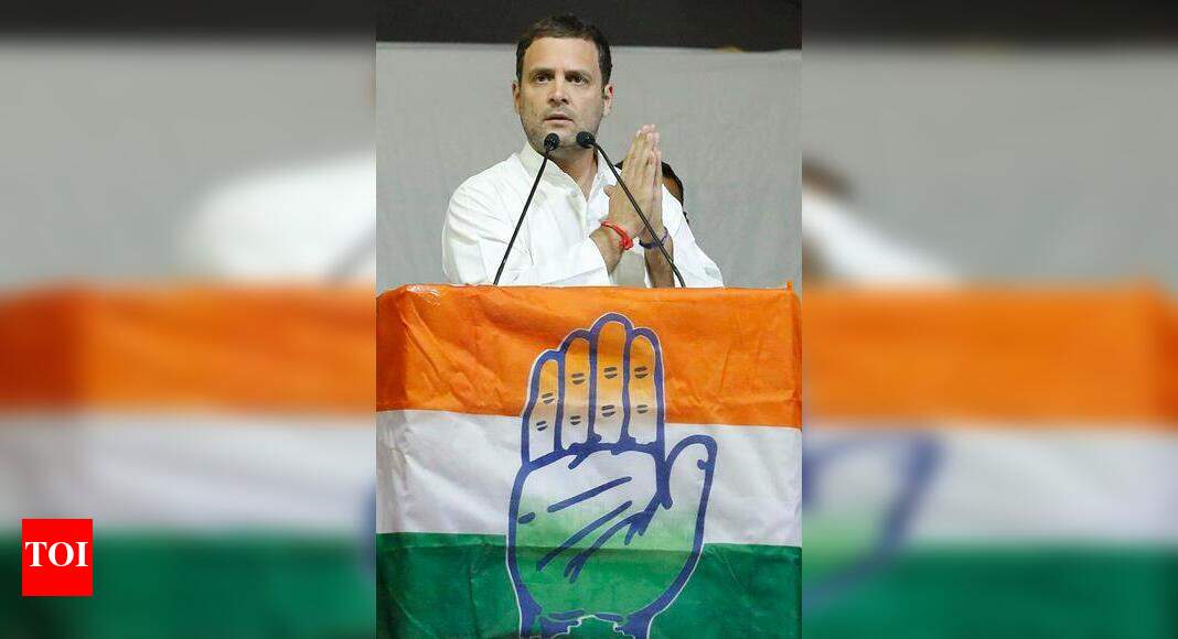 Rahul Gandhi: Congress 'fought anger with dignity', says Rahul Gandhi ...