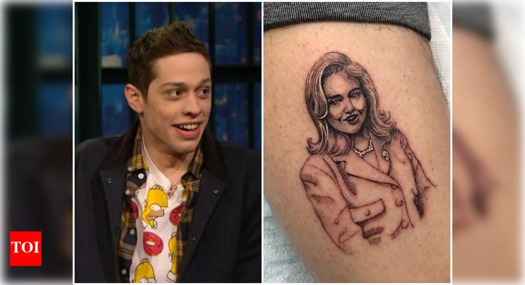 pete davidson: SNL's Pete Davidson gets a Hillary Clinton tattoo ...