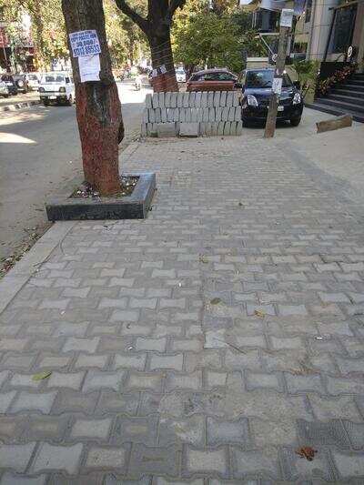 Mind your path on CMH Road | Bengaluru News - Times of India