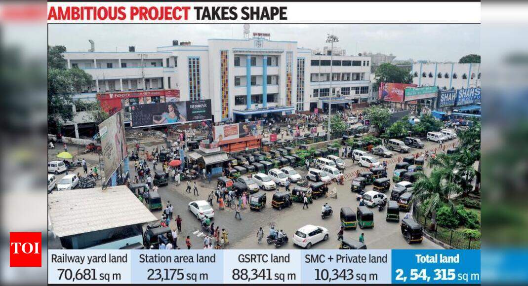 Multi-modal transport hub project could begin in 2018 | Surat News ...