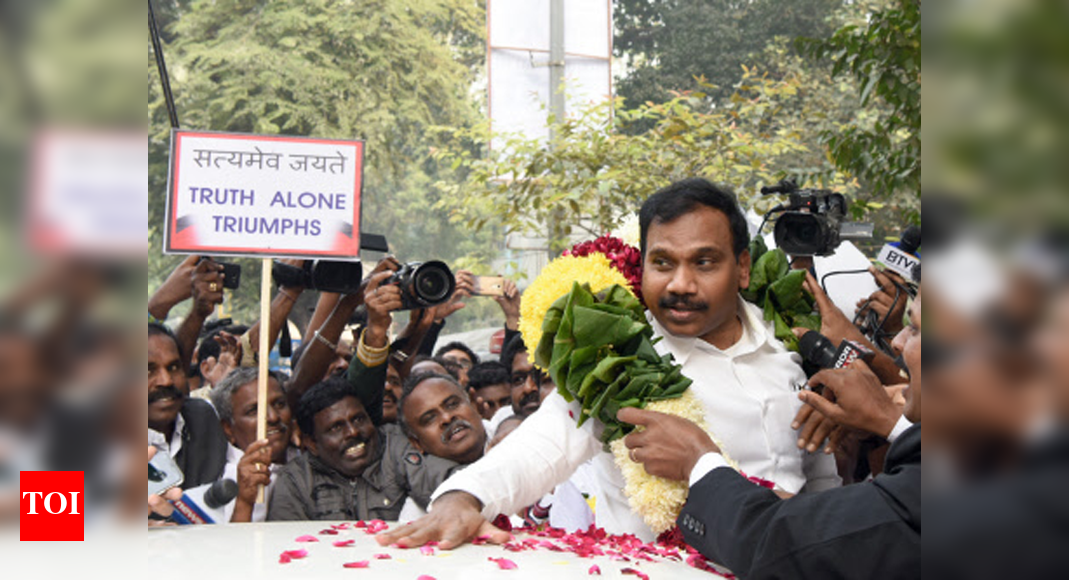 2G Scam Verdict: 2G spectrum scam case: 'Raja wanted to favour some ...