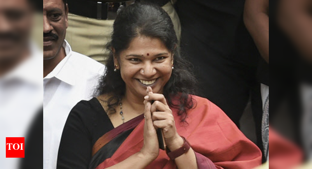 Kanimozhi: Whole case was based on perception, Kanimozhi says | India ...