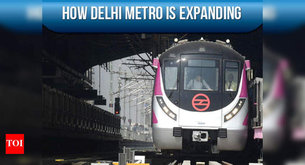 Infographic: Delhi Metro expands its footprint | India News - Times of ...