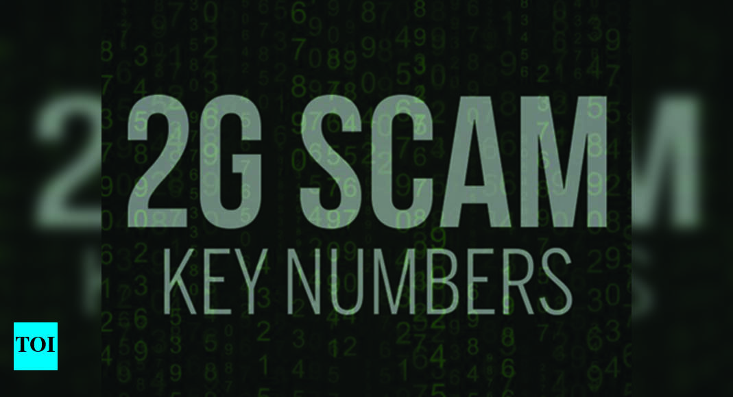Infographic: 2G scam case in numbers | India News - Times of India