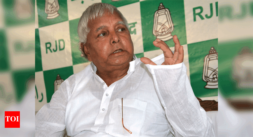 Lalu Yadav: I have faith that I will get justice, says Lalu Prasad ...
