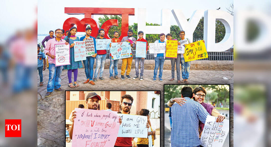 When Citys Sexual Minorities Offered Free Hugs Love Hyd Hyderabad