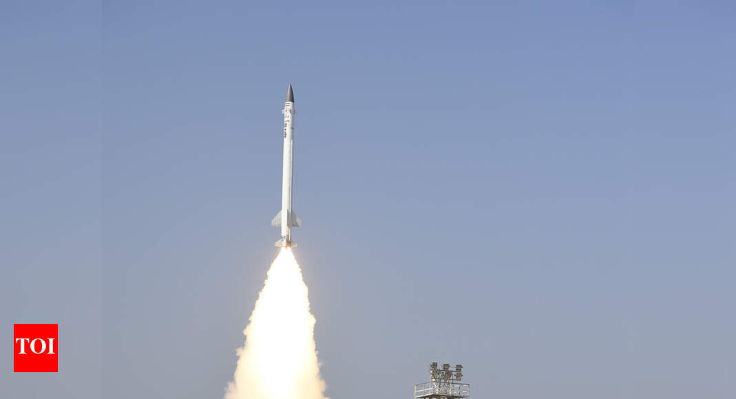 India successfully test-fires supersonic interceptor missile | India ...