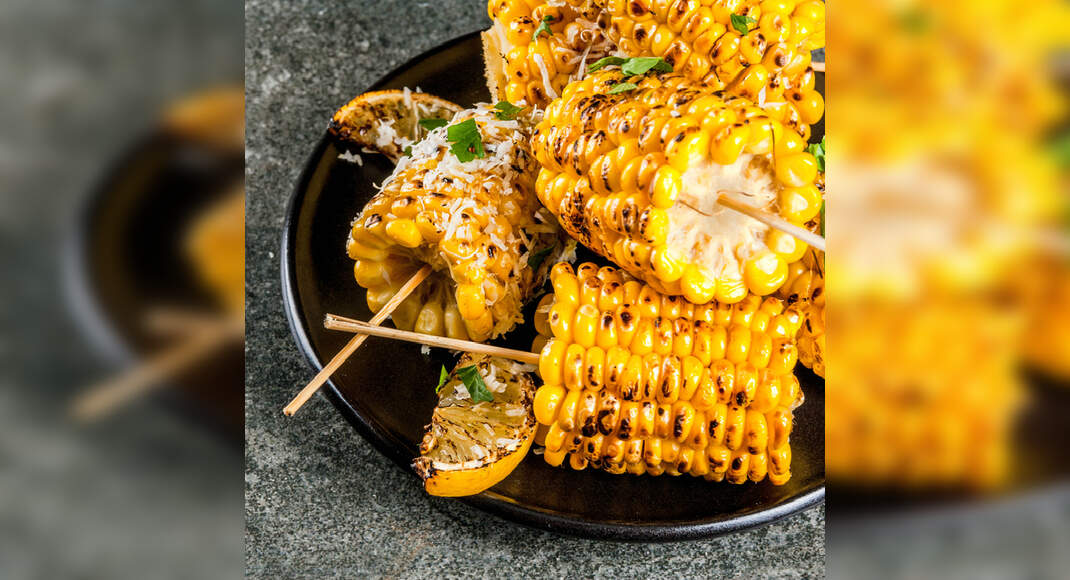 Chili Lemon Corn Recipe: How to Make Chili Lemon Corn Recipe | Homemade ...