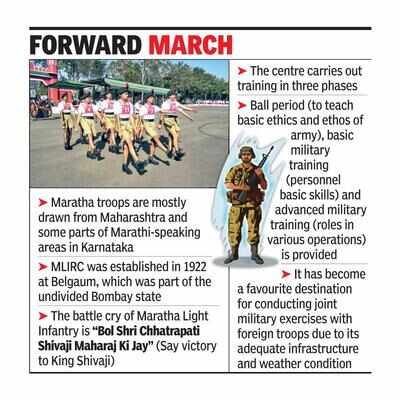 Maratha troops focus on counter-terror training | Pune News - Times of ...