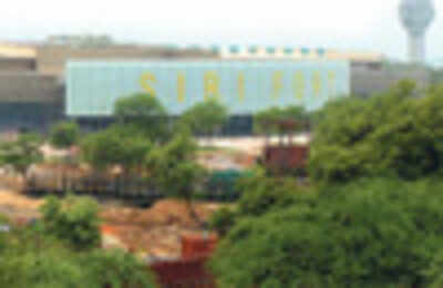 Siri Fort Stadium is ready but landscape barren | undefined News ...