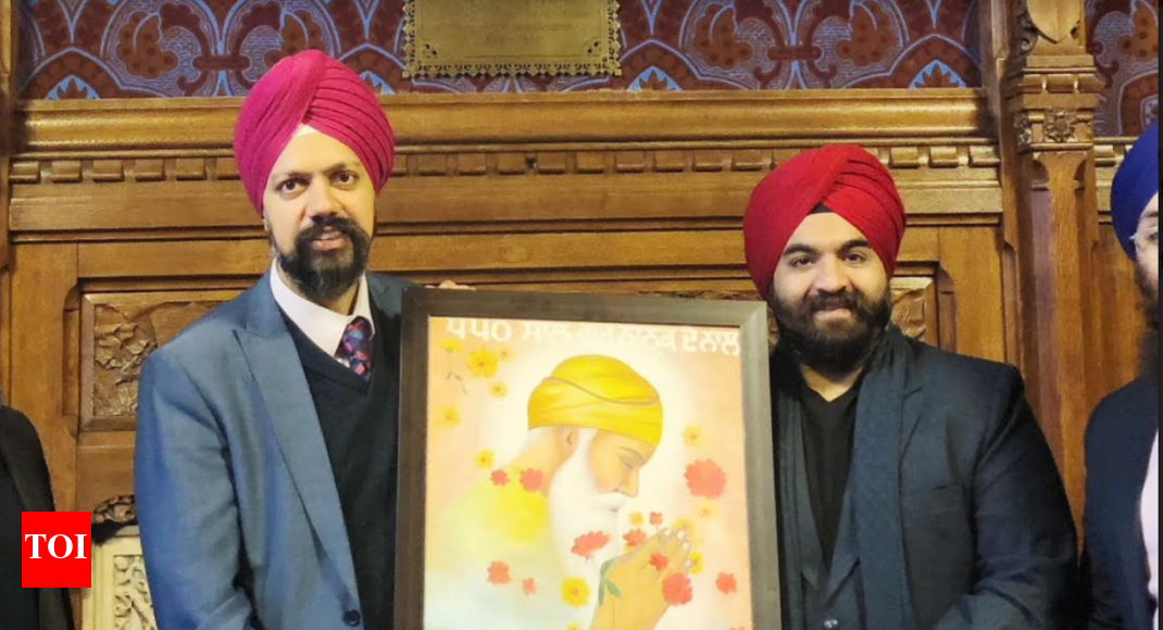 British Sikh MP hosts Ludhiana socialite in UK Parliament | Ludhiana ...