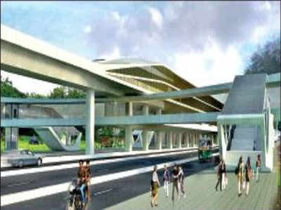 Construction of 1st Metro station in Pimpri begins | Pune News - Times ...