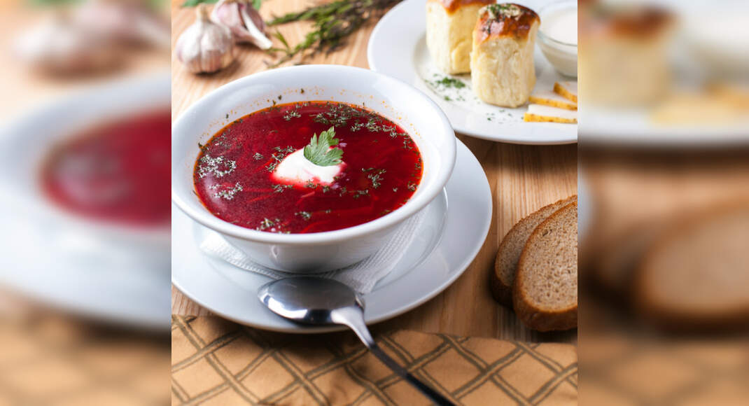 Veg Borscht Soup Recipe: How to Make Veg Borscht Soup Recipe | Homemade ...