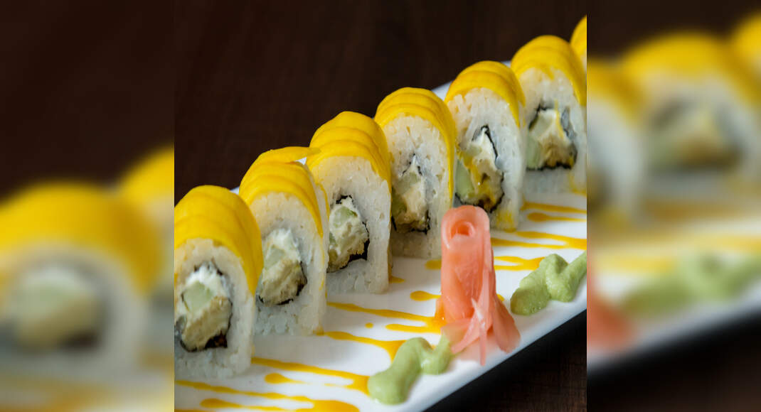 Mango Sushi Recipe: How to Make Mango Sushi Recipe | Homemade Mango ...