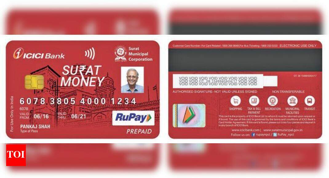SMC’s multipurpose card launch next month | Surat News - Times of India