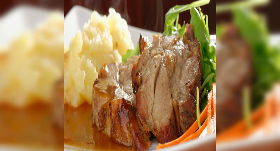 Pork with Mashed Potatoes Recipe: How to Make Pork with Mashed Potatoes ...