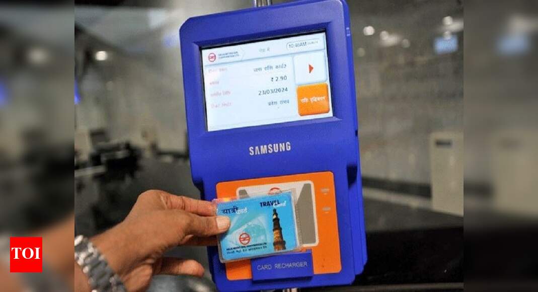 Smart card your ticket to metro, DTC | Delhi News - Times of India
