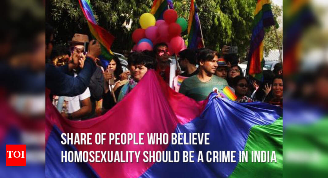 Infographic Indians Differ On Homosexuality Being A Crime India News