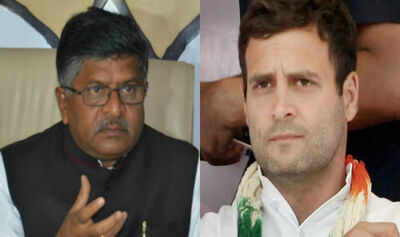 Rahul doesn’t see hate when RSS men are butchered: RS Prasad | India ...